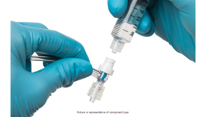 MaxPlus™ extension set, pressure rated, 1 removable MaxPlus™ clear needle-free connector(s ...